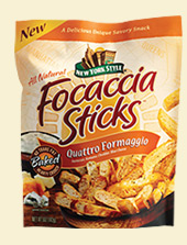 NEW PRODUCT: Focaccia Sticks - The Nibble Webzine Of Food Adventures